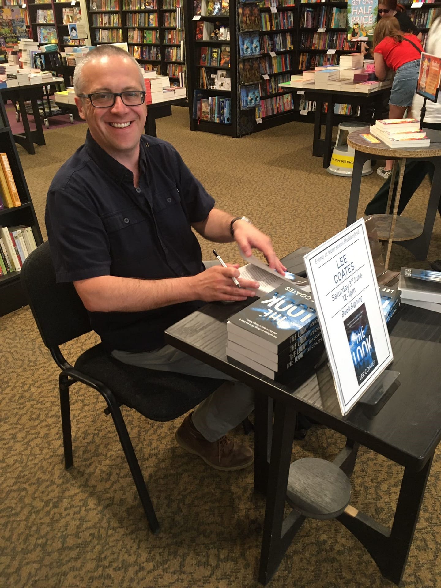 Waterstones (Huddersfield) Book Signing - Lee Coates - Author